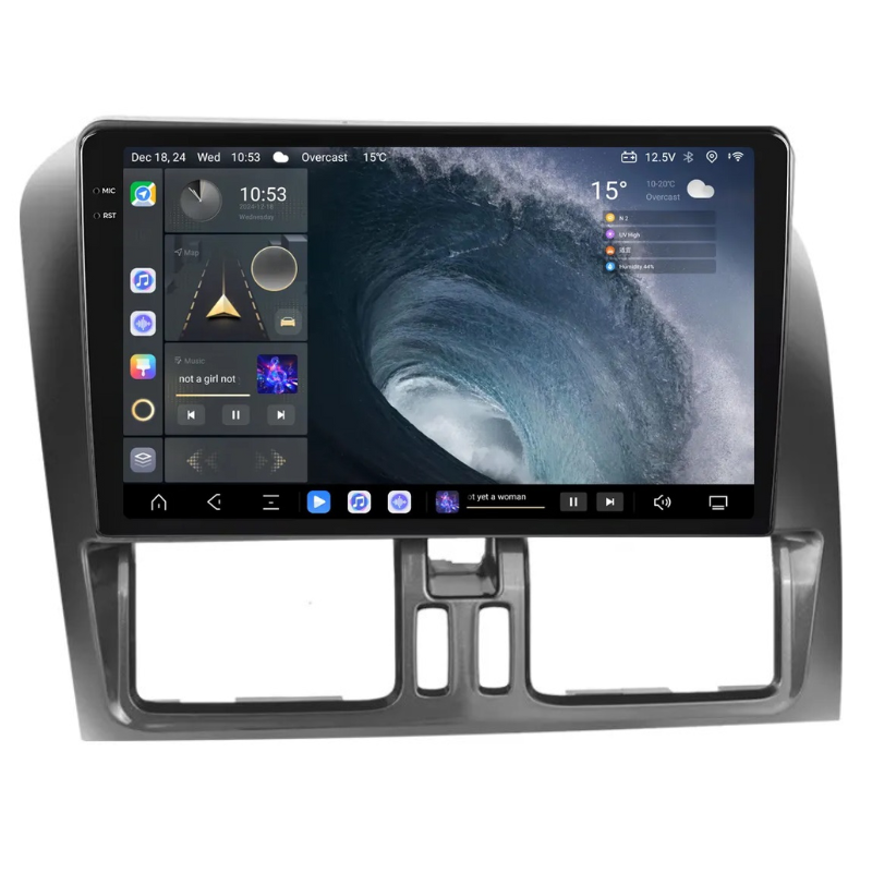 Navigatie Volvo XC 60 (2008-2017), 9.5 inch 2K, 8+256GB, Octa-core 2 ...